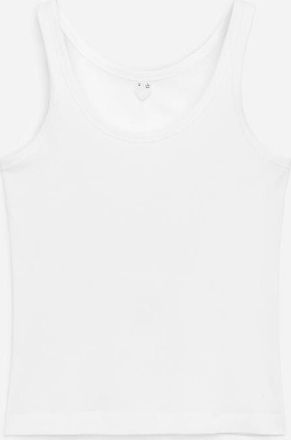 Arket Tanktop Mit U-Ausschnitt -Wei&szlig;