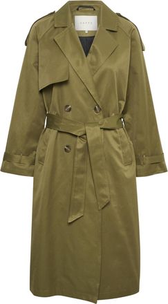 Kaffe Damen Kalena Trenchcoat, Lizard, 40