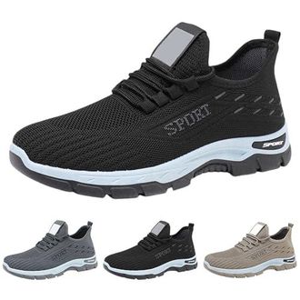 Generic Baskets tendance pour femme - Coupe large - Chaussures de sport confortables - Soutien de la vo&ucirc;te plantaire - En maille respirante - Chaussures ortho