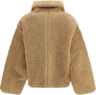 Pinko Eco Shearling Jacket - Beige