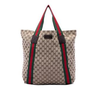Gucci Pre-owned Canvas Tote Bag - - Pre-owned - Damen - Beige - ONE SIZE