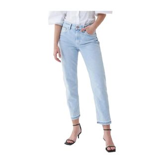 Salsa True Gerades Jeans - - Jeans - Damen - Blau - W27 L28