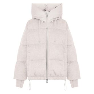 Duno Heka Parka Corto - - Jackets - Damen - Beige - M