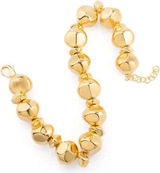 Federica Tosi Femme, Accessoires, Jaune, Taille: ONE Size Mix Stone Necklace