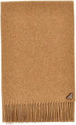 Prada Silk and cashmere scarf Man One Size