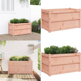 vidaXL Vidaxl - Jardini&egrave;re 90x50x50 cm bois massif douglas - Jardinieredext&eacute;rieure - Jardini&egrave;re Bois - Pot De Fleurs Ext&eacute;rieur - Douglus - D&eacute;co Jardin
