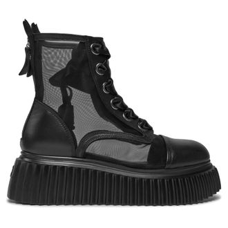 AGL Schn&uuml;rschuhe AGL Iggy D751563PGK62481013 Schwarz