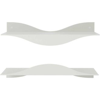 Umbra Etag&egrave;res murales en acier Surf (Lot de 2)