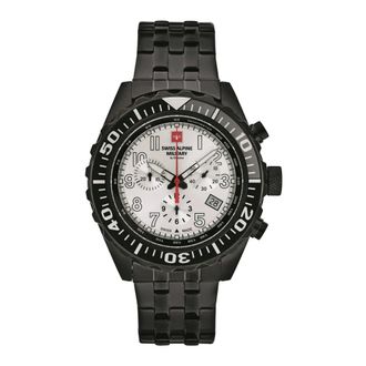 Swiss Alpine Military Swiss Alpine Military Herren Armbanduhr Chrono 44mm 10Atm 7076.9172 - - Accessories - Herren - Schwarzk - ONE SIZE