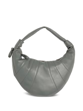 Christophe Lemaire sac porté épaule Fortune Croissant - Gris