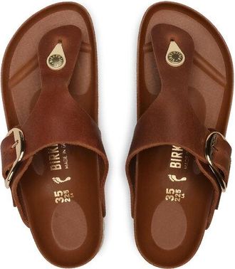 Birkenstock Zehentrenner Gizeh Big Buckle 1018785 Braun