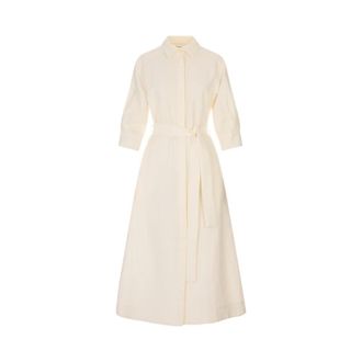 P.A.R.O.S.H. P.a.r.o.s.h., Femme, Robes, Beige, Taille: 38 FR Raisa26 Robe-chemise