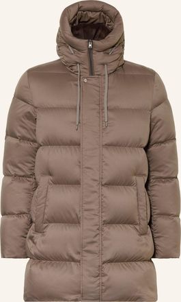 Herno Herno Daunenjacke Mit Abnehmbarem Kunstfell grau