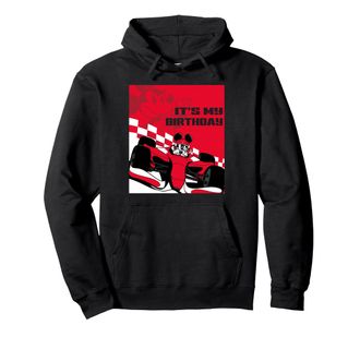 Disney Racing Its My Birthday Mickey Mouse Race Car Party Pullover Hoodie