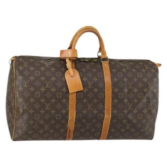 Louis Vuitton Sac Week-end en Toile Pre-owned - Femme - Pre-owned - Brun - Taille: ONE Size