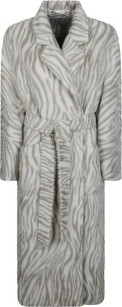Tagliatore Charlize Coat - Femme - Manteaux - Beige - Taille: 34 FR