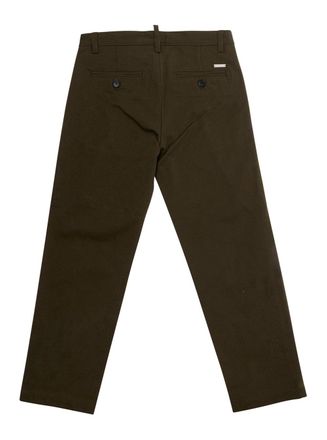 Dsquared2 Boys Cotton Trousers Green