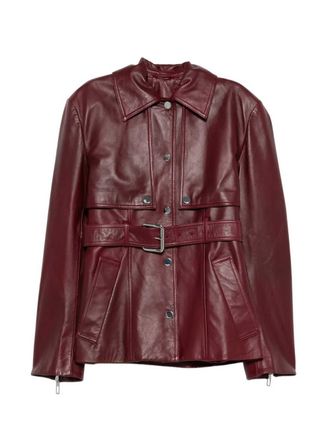 Sportmax Veste en cuir Sportmax