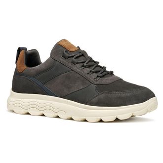 Geox Herren U SPHERICA Sneaker, Brown, 44 EU