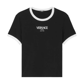 Versace Damen, Oberteile, Schwarzk, MGr&ouml;&szlig;e