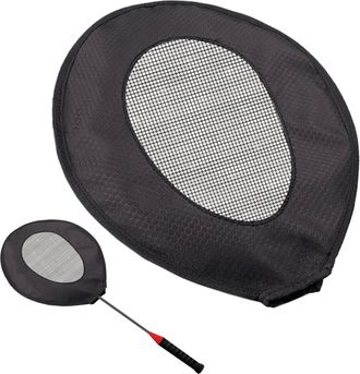 Generic Abdeckung f&uuml;r Badmintonschl&auml;ger mit Widerstand, Flexible H&uuml;lse, Badmintonschl&auml;gerh&uuml;lle, f&uuml;r Erwachsene und Anf&auml;nger, &Uuml;bung im Hinterhof und Sporttrain