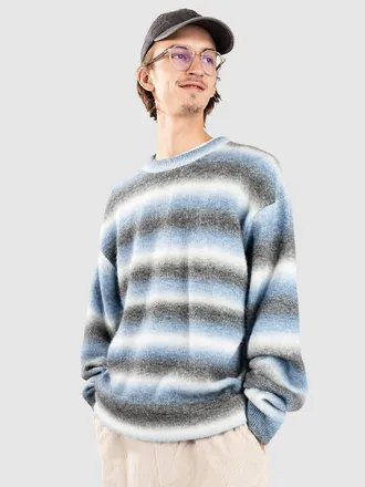 Blue Tomato Fair Isle Knit Strickpullover grey