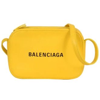 Balenciaga Sac bandouli&egrave;re vintage Pre-owned - Femme - Pre-owned - Jaune - Taille: ONE Size