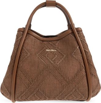 Max Mara Femme, Sacs, Brun, Taille: ONE Size Marine XS Handbag