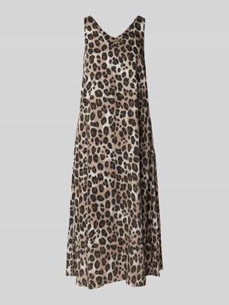 Smith & Soul Knielanges Kleid aus Viskose mit V-Ausschnitt