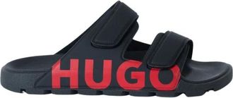 HUGO BOSS Homme, Chaussures, Noir, Taille: 41 EU Sandales Synth&eacute;tiques