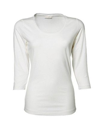 Tee Jays Langarmshirt 1er/2er Pack - Stretch Damen Langarmshirt / Langarm Shirt f&uuml;r Frauen (1-tlg) - 195 g/m&sup2; - S bis 3XL