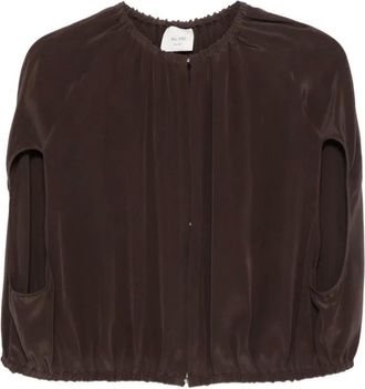 Alysi Femme, Blouses et Chemises, Brun, Taille: 36 FR Cappa