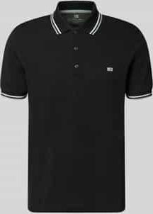 Christian Berg Regular Fit Poloshirt mit Kontraststreifen