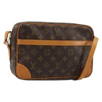 Louis Vuitton Pre-owned Vintage Monogram Canvas Shoulder Bag - - Pre-owned - Damen - Braun - ONE SIZE