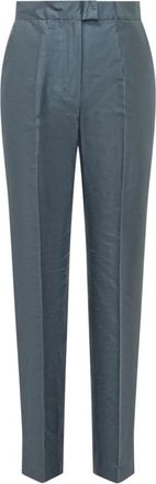 Max Mara Femme, Pantalons, Bleu, Taille: 42 FR Mseorata Pantalone