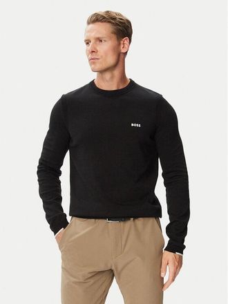 HUGO BOSS Sweatshirt Ever-X CN 50556145 Schwarz Regular Fit