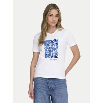 Only T-Shirt Kita 15367568 Wei&szlig; Regular Fit