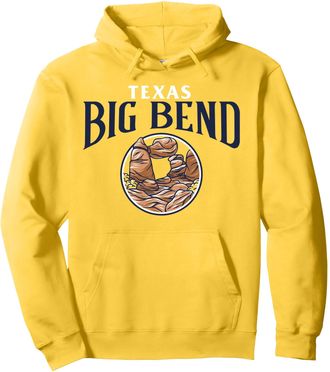 Trendy Apparel Texas Big Bend National Park Rock Formation Pullover Hoodie