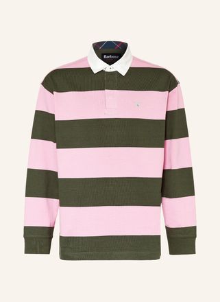 Barbour Rugbyshirt Broome rosa