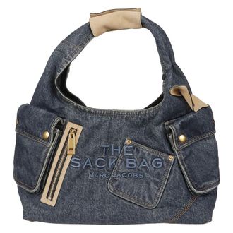 Marc Jacobs Femme, Sacs, Bleu, Taille: ONE Size The Denim Tote