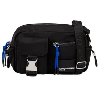 Karl Lagerfeld Karl Lagerfeld Jeans, Femme, Sac Appareil Photo Utility En Nylon, Noir, One size