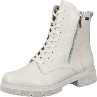 Remonte Schn&uuml;rstiefel - - Shoes - Damen - Beige - 44 EU