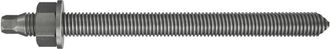 Fischer rg Ankerstange Schwerlastanker &oslash; m 12x160mm mit Mutter A4 Edelstahl