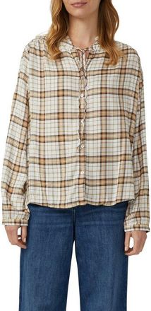 s.Oliver Karobluse mit verspielten Details, Relaxed Fit