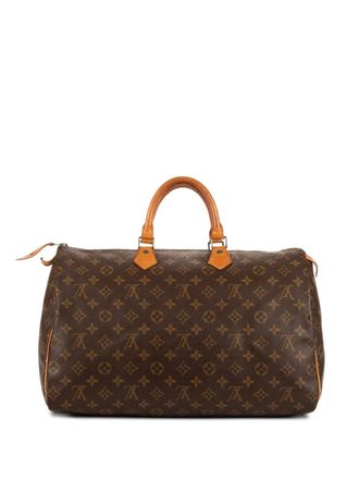 Louis Vuitton sac &agrave; main Speedy 40 &agrave; motif monogramm&eacute; - Marron