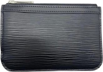 Louis Vuitton unisex, Pre-owned, Noir, Taille: ONE Size Portefeuille Vintage Pre-owned