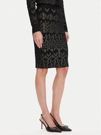 Guess Bleistiftrock 5YGD16 5877Z Schwarz Slim Fit