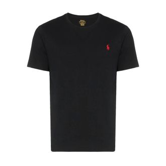 Polo Ralph Lauren Homme, Tops, Noir, Taille: XL T-shirt Manches Courtes