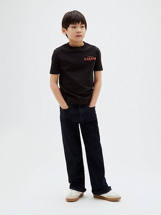 Calvin Klein Logo-t-shirt - Pvh Black - Jungen - 10 Jahre (140 cm)