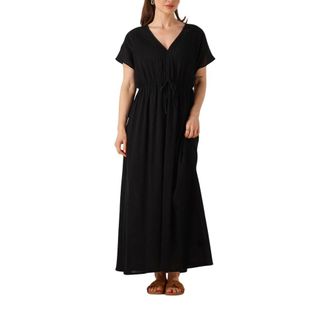 Modstr&ouml;m Vielseitiges Schwarzes Midi-Kleid f&uuml;r Frauen - - Dresses - Damen - Schwarzk - XS